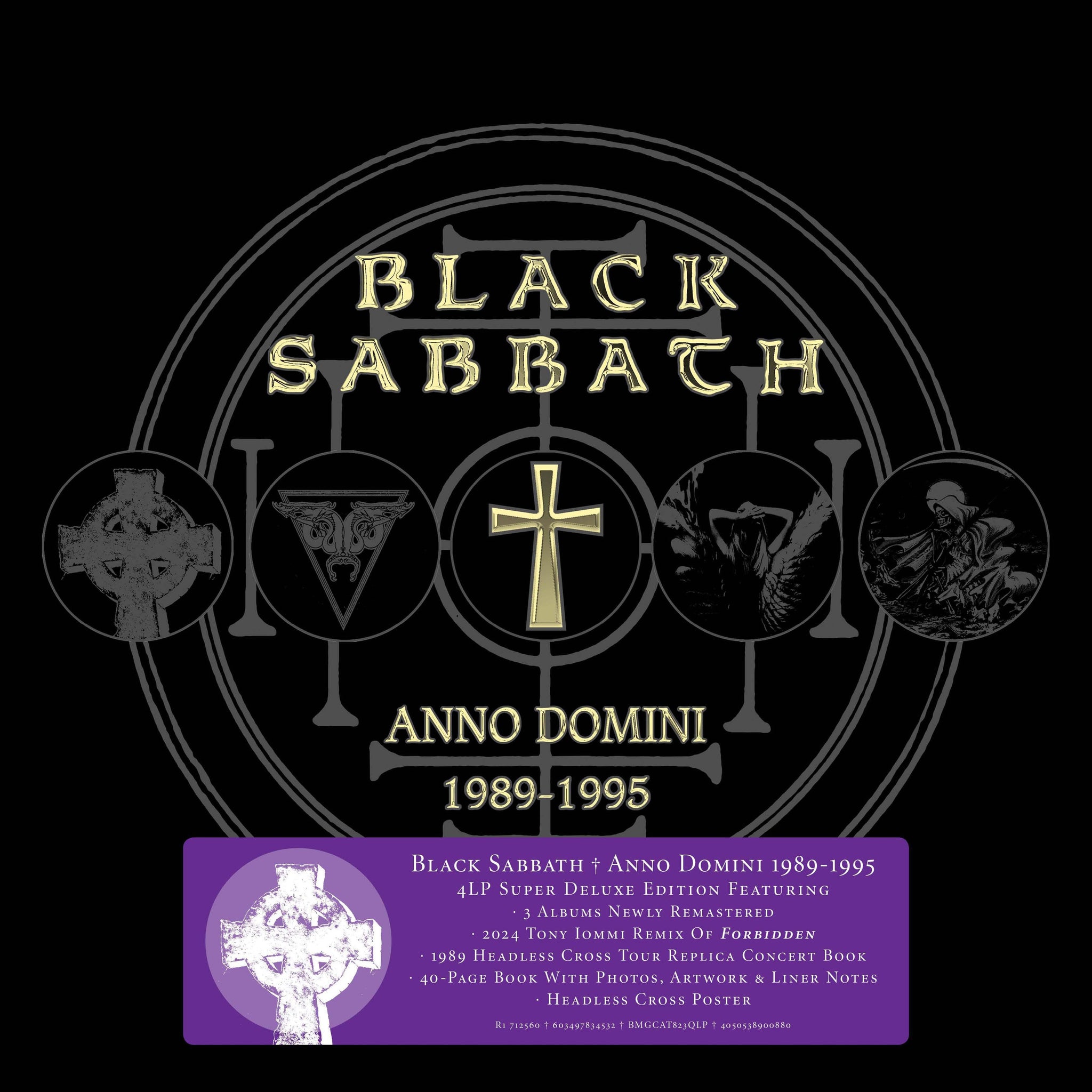 Black Sabbath - Anno Domini 1989-1995 Super Deluxe Vinyl 4LP Box Set ...