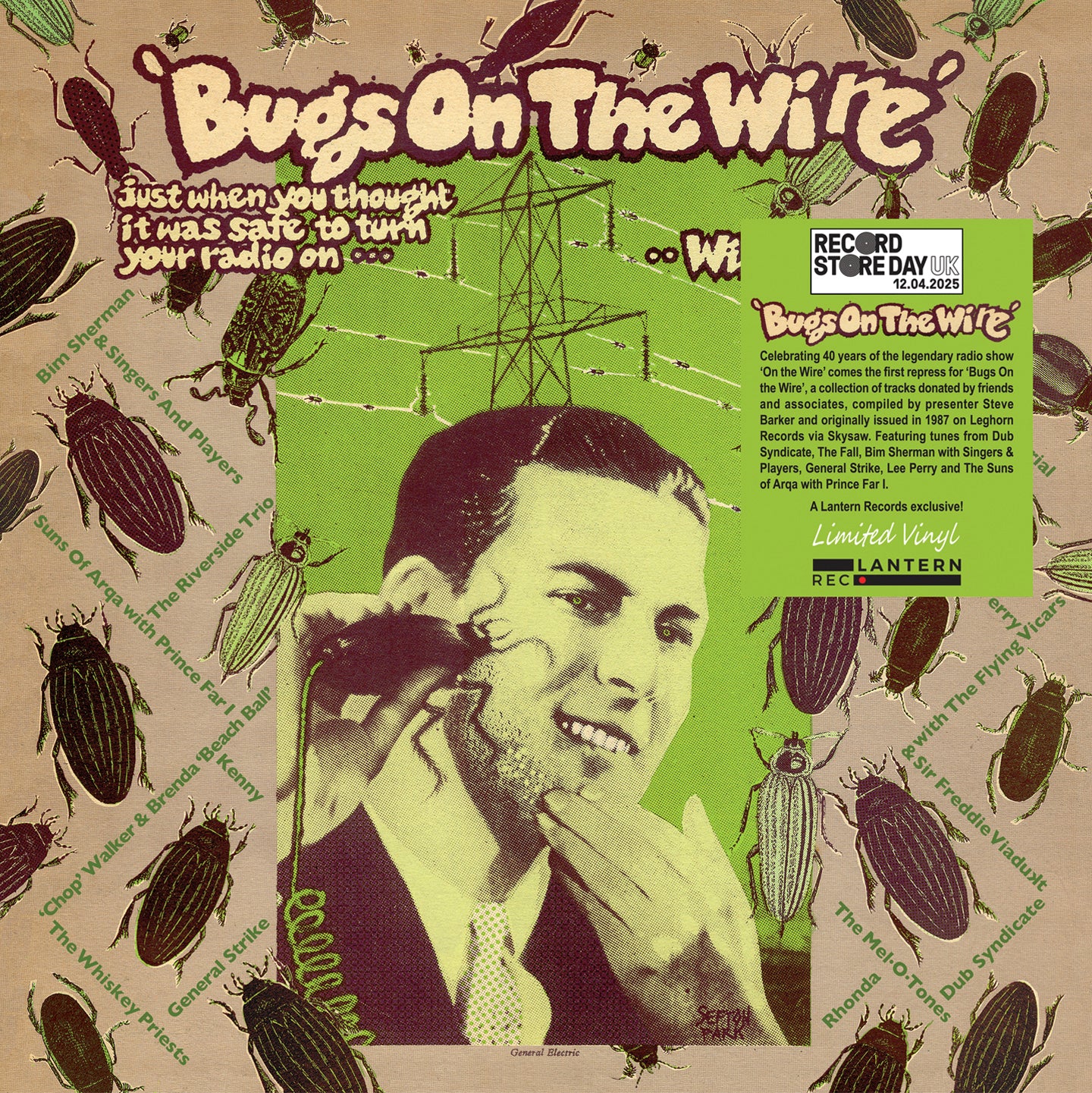 Various Artists - Bugs On The Wire - 1LP - Black Vinyl [Record Store D ...